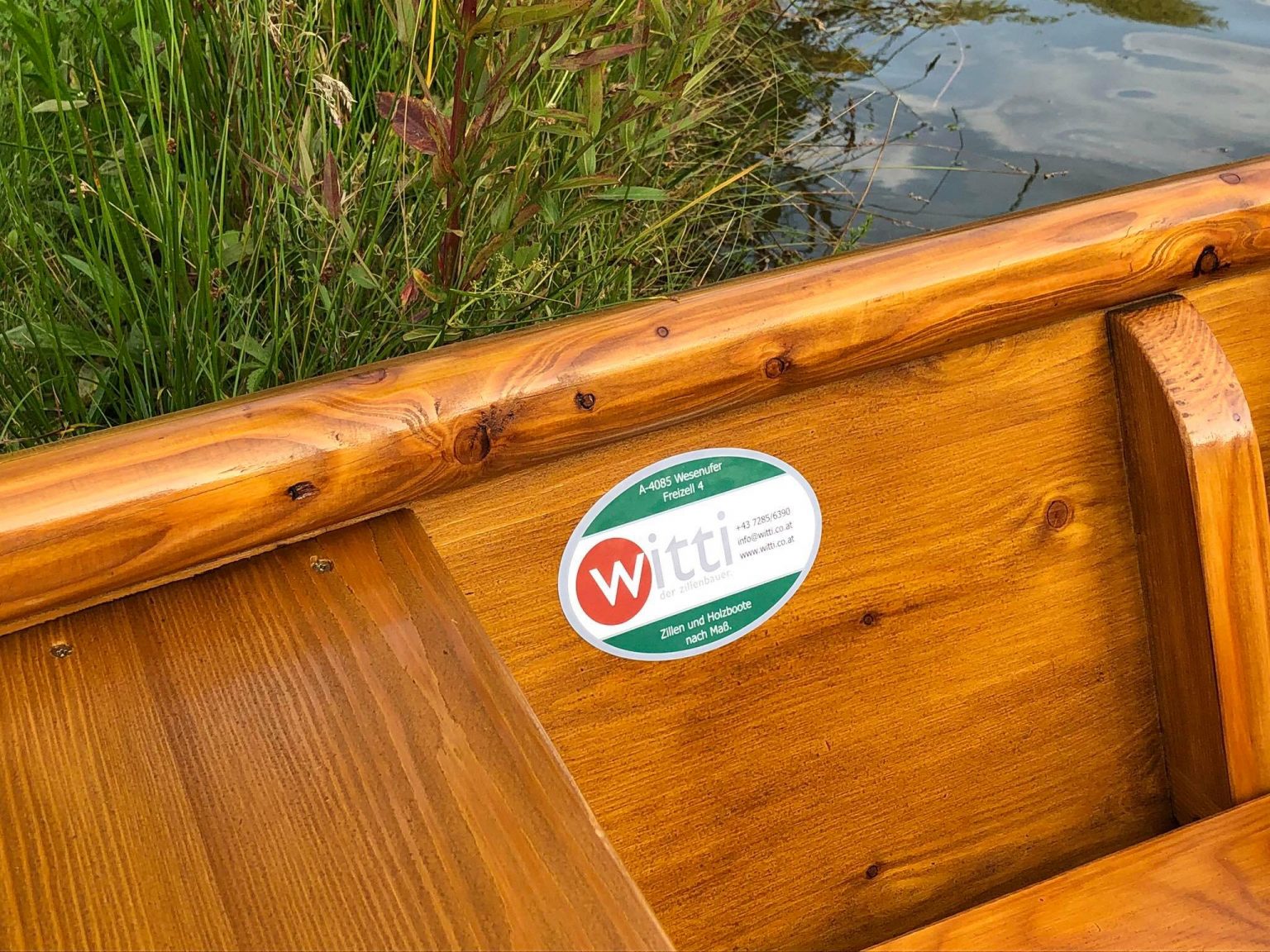 Eigene Produkte – Zillen und Holzboote nach Maß